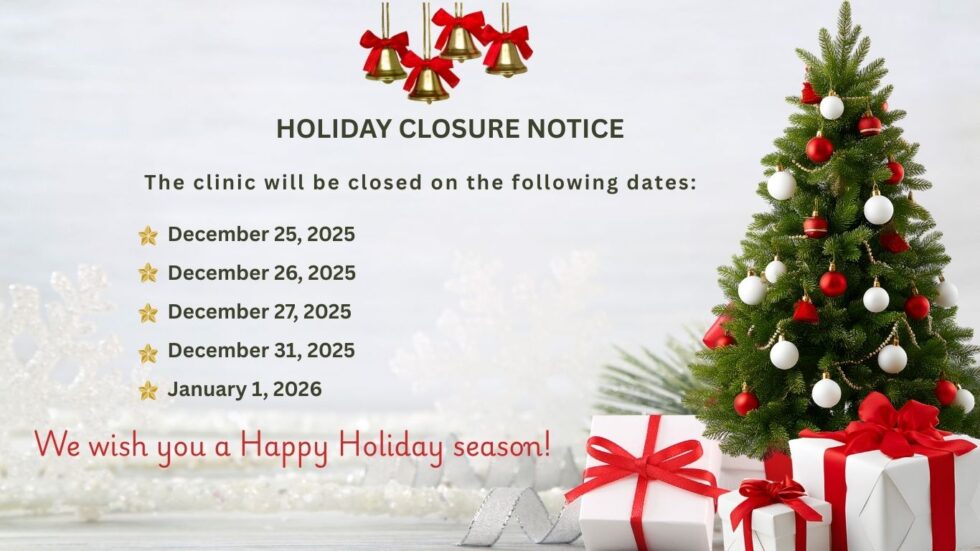 Eastern Therapies Holiday Closure Dates | Eastern Therapies